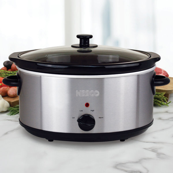 Nesco Analog Stainless Steel Slow Cooker And Reviews Wayfair 